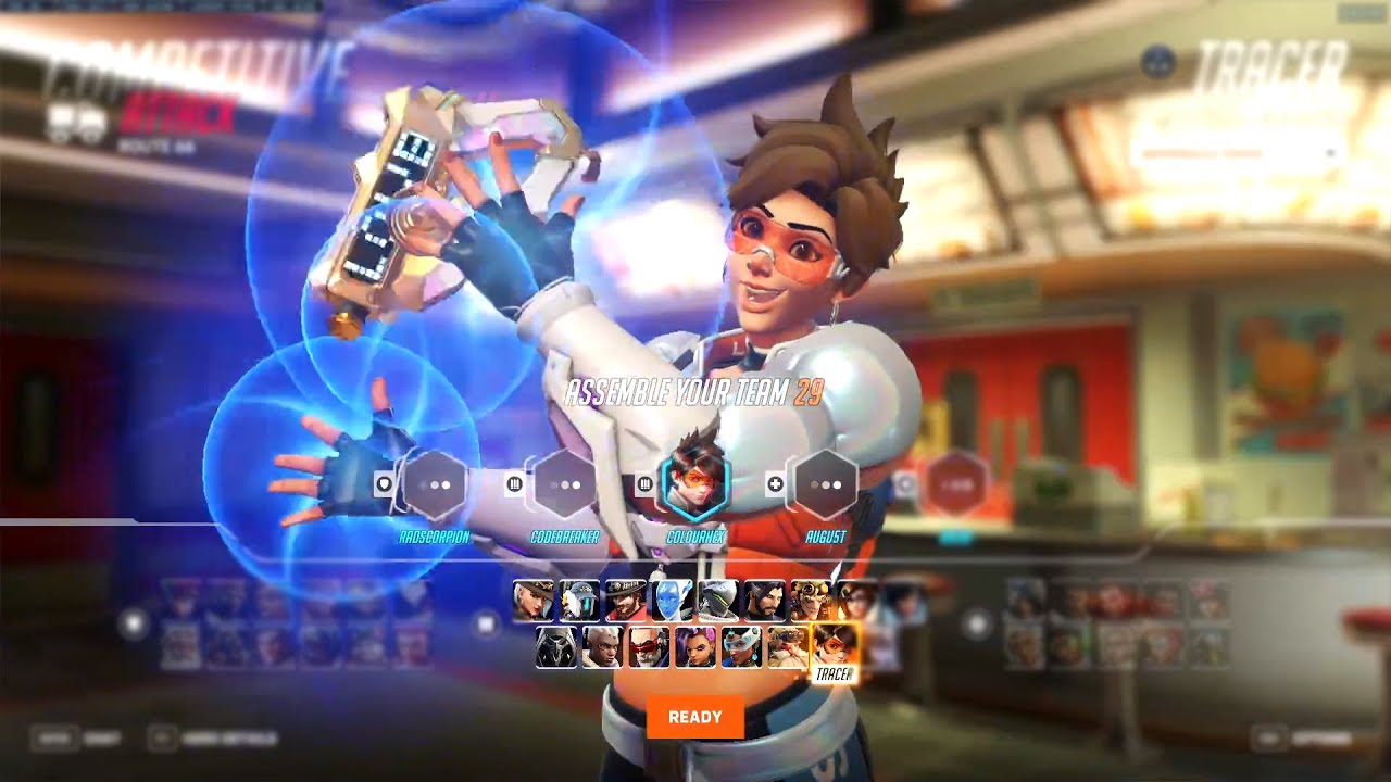 COLOURHEX TOP 100 TRACER! POTG! OVERWATCH 2 SEASON 8 TOP 500 - YouTube