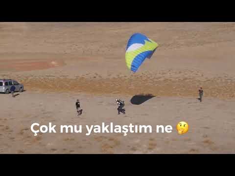 Paraşütçülere taciz 😁