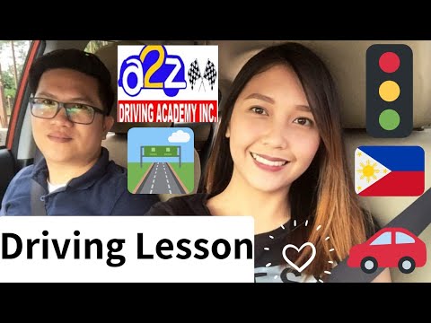 Driving Lesson Philippines A2Z Driving Academy (Automatic) - YouTube