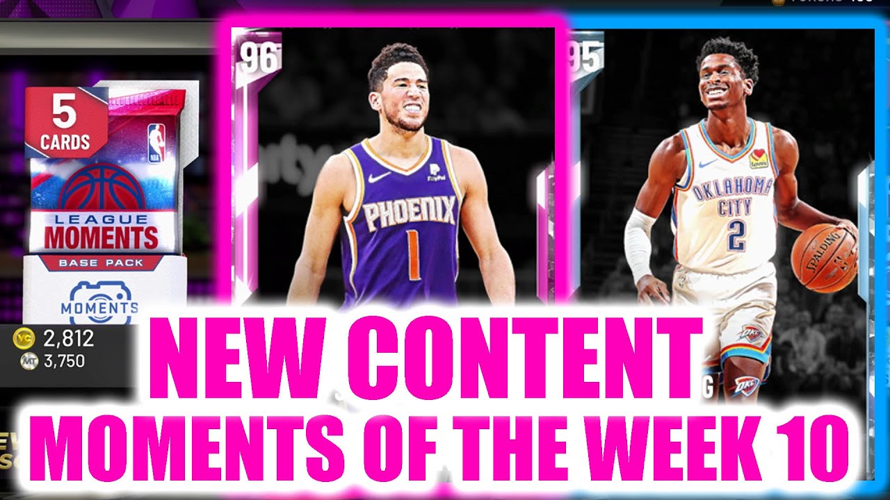 MOMENTS OF THE WEEK 10 IS LIVE! NEW PINK DIAMOND BOOKER AND MORE! | NBA ...