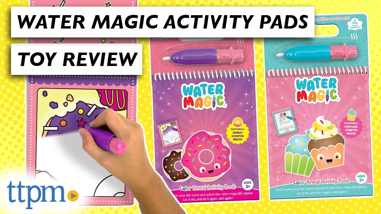 Fun Water Magic Activity Pads for Kids on the Go! - YouTube