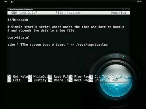 How to run programs / scripts at bootup in Linux - YouTube