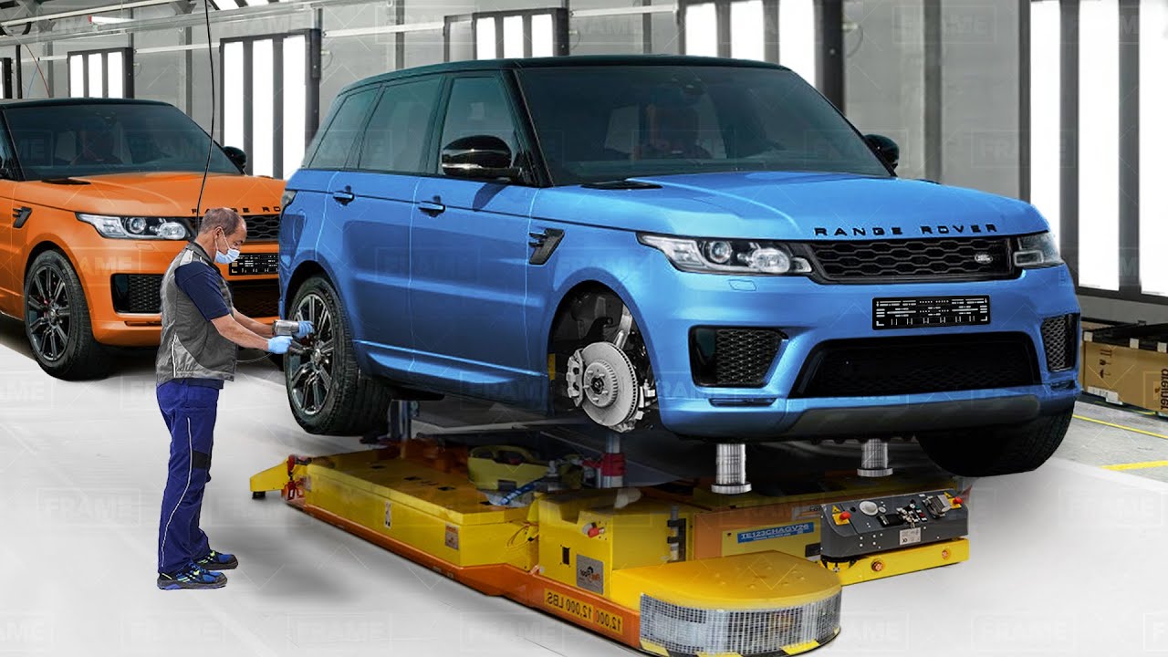 Inside Multi Billion $ Range Rover Factory Producing Luxurious SUV ...