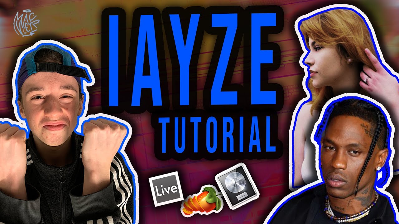 TRAVIS SCOTT x IAYZE type beat TUTORIAL w/ @edibadeville3280 from @Splitmind - YouTube