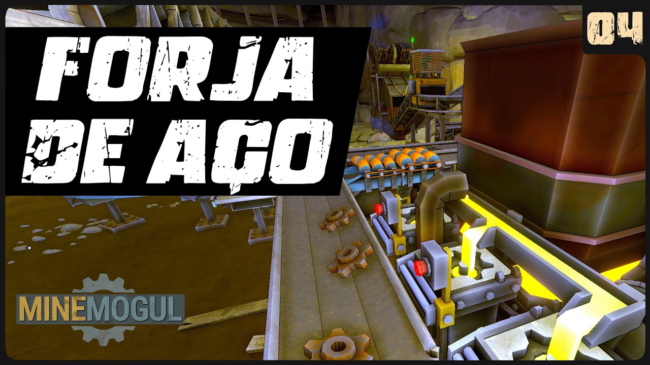 ATUALIZOU! A NOVA FORJA DE AÇO! - MINE MOGUL - YouTube