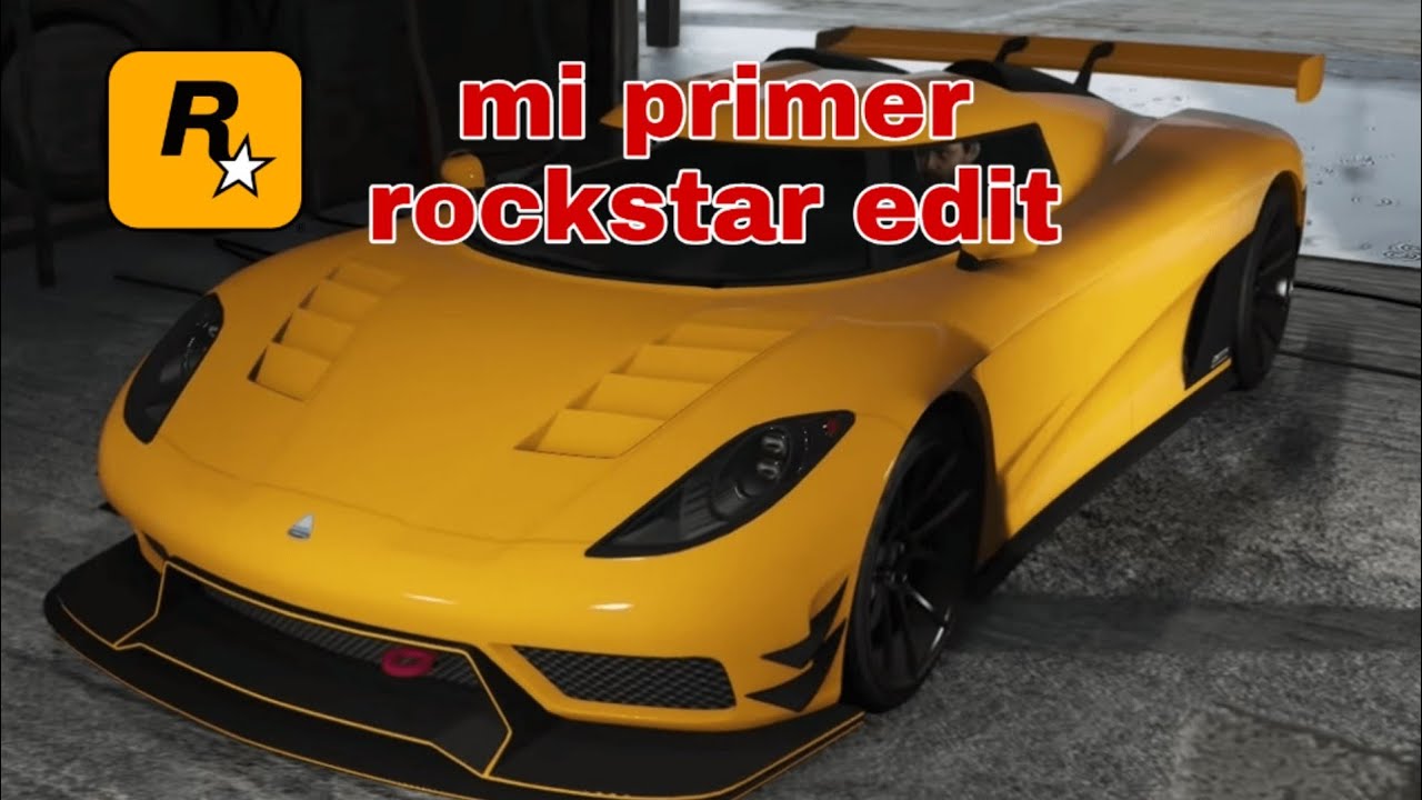Mi primer rockstar edit!!! - YouTube