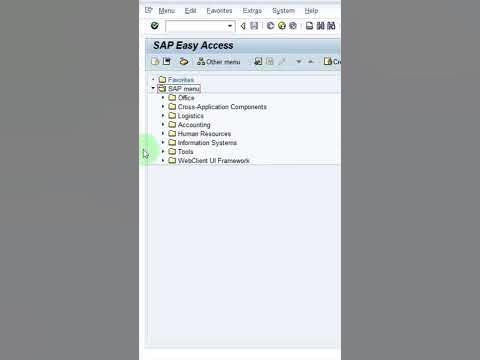 SAP MM | Material Code Creation Path - YouTube