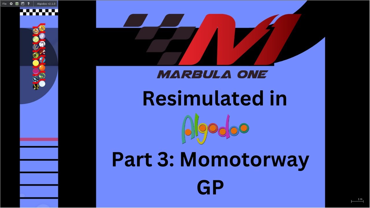 Resimulating the 1st Season of Marbula One in Algodoo (Part 3 ...
