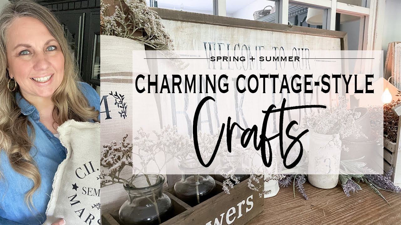 Charming Cottage-Style Crafts for Spring and Summer | Cricut Craft ...
