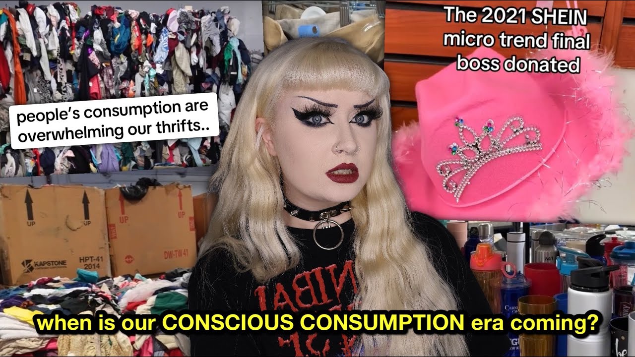 Overconsumption on TikTok is Ruining Thrifting.. - YouTube