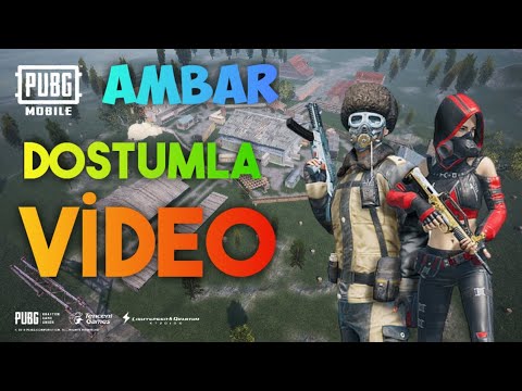 DOSTUM NADİR İLƏ AMBAR ! Pubg Mobile #pubgmobile