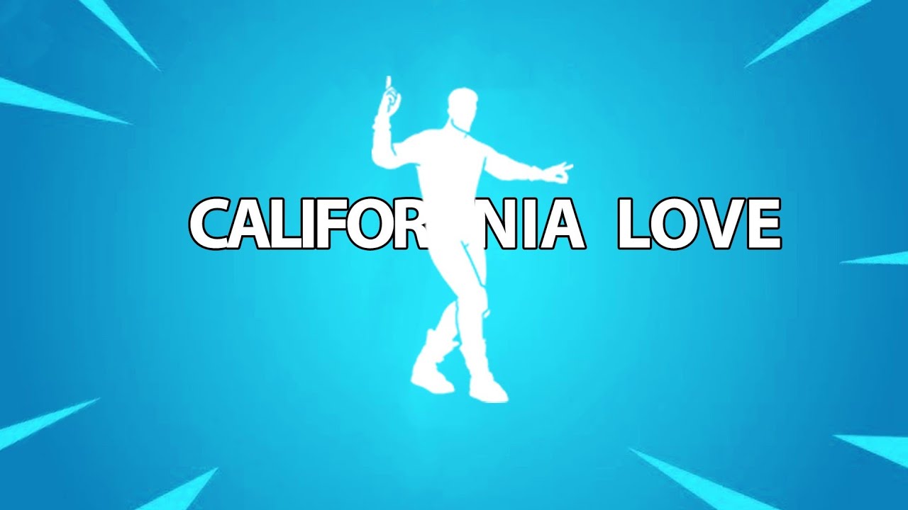 Fortnite California Love Emote ICON Dance - YouTube