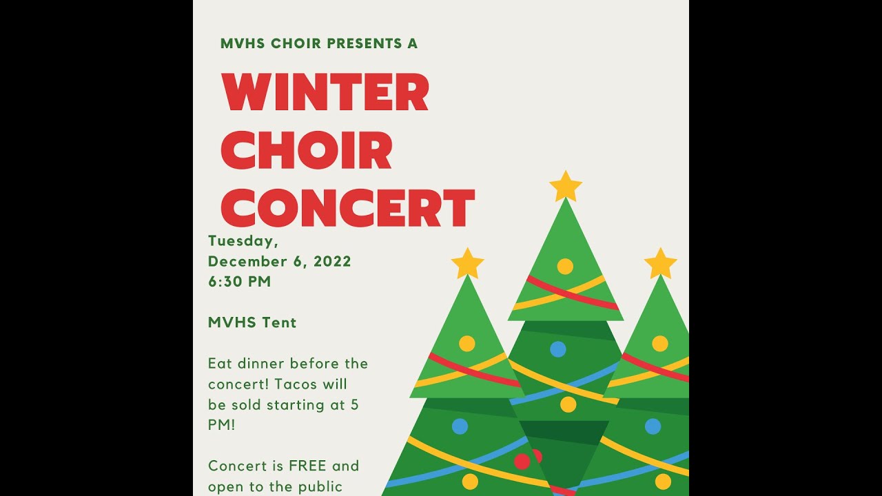 Winter Choir Concert 22 - YouTube