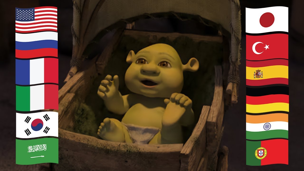Baby Nightmare in different languages | Shrek - YouTube