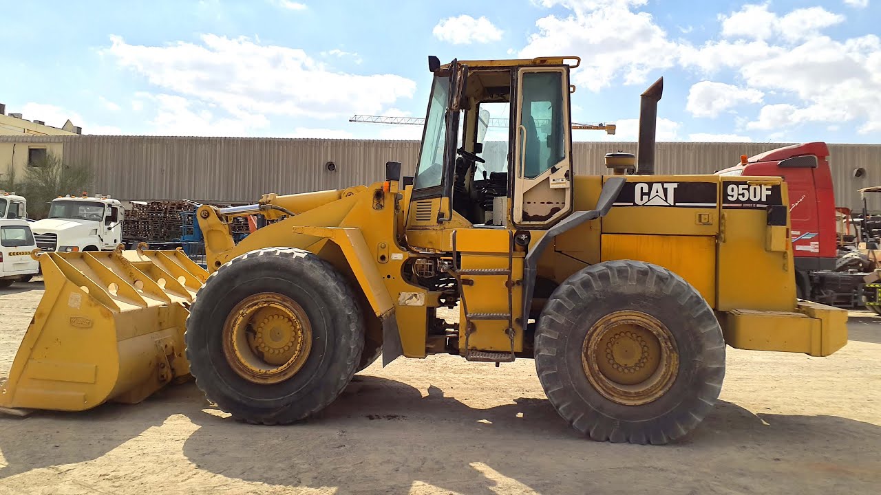 1994 Caterpillar 950F2 Wheel Loader - YouTube