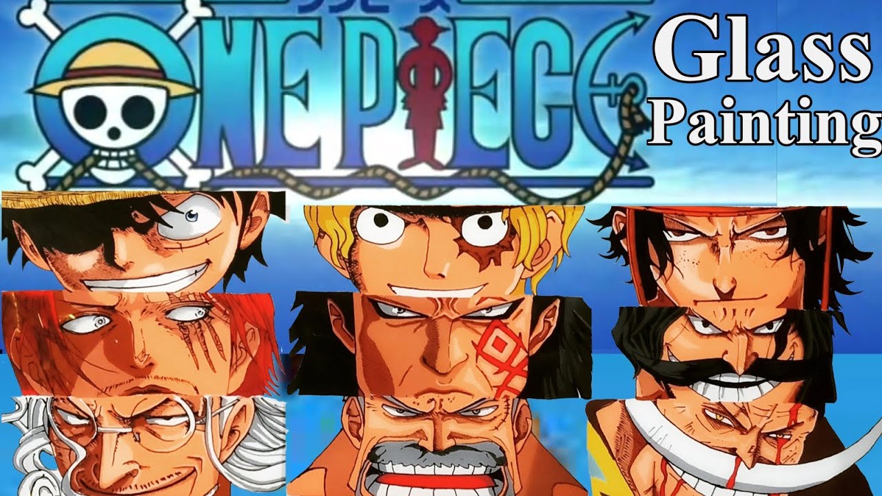One Piece Glass Painting - YouTube