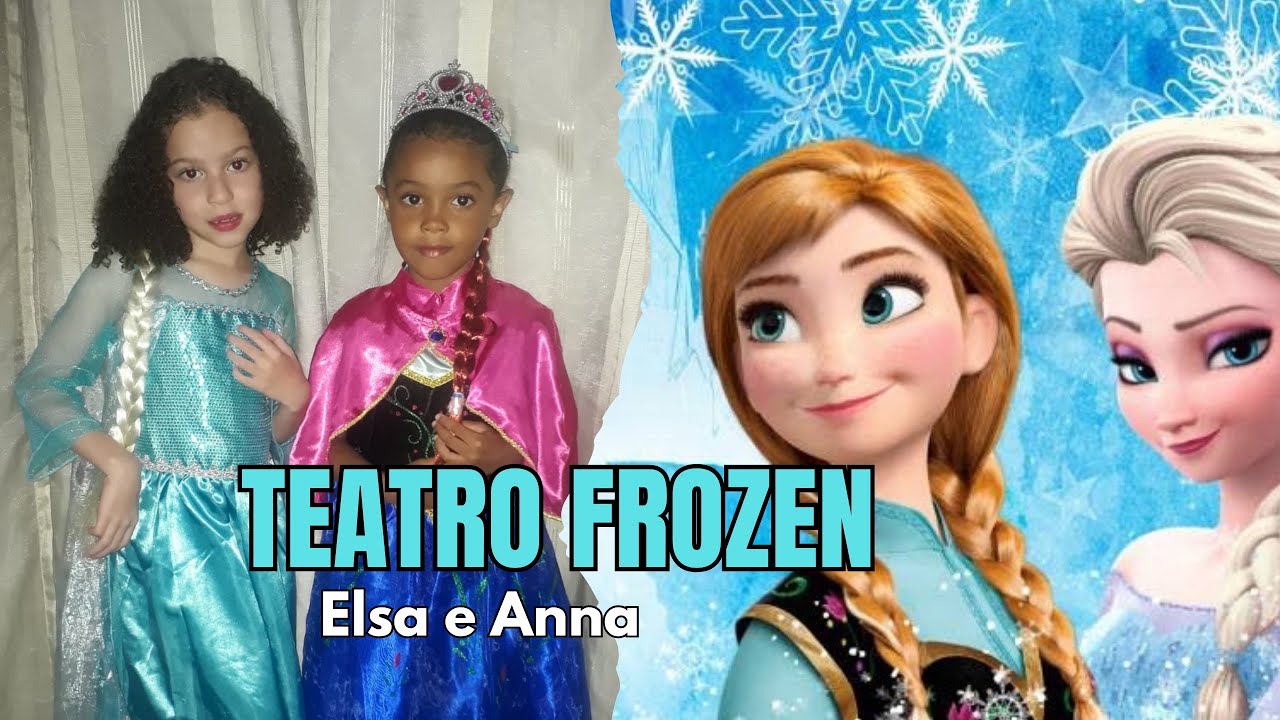 REPRODUZINDO O VÍDEO DA ELSA E ANNA - FILME FROZEN - VOCÊ QUER BRINCAR ...