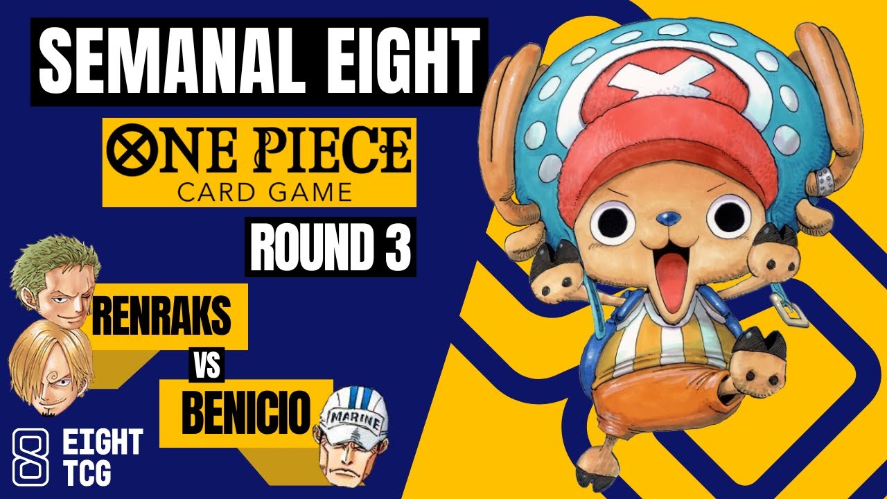 [ONE PIECE CARD GAME] Semanal Eight TCG 23/04 Round 3 Zoro & Sanji Vs ...