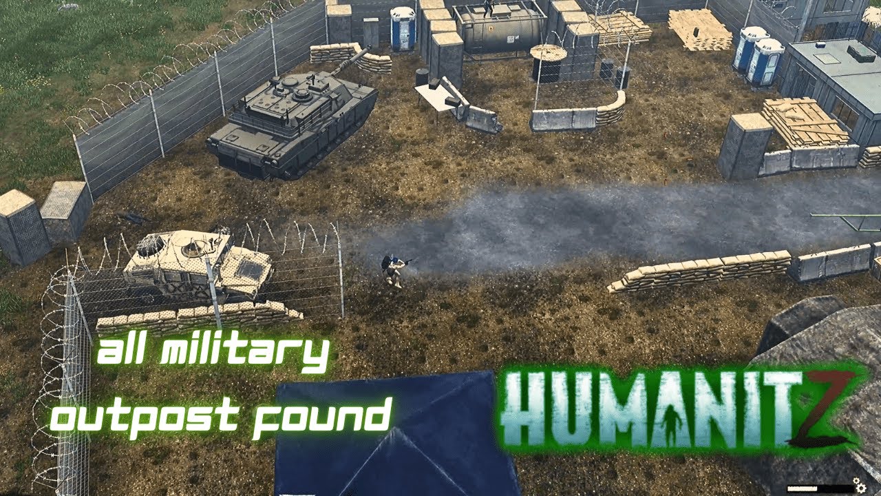 All The Military Outposts Found. | HumanitZ Gameplay EP43 2024 - YouTube