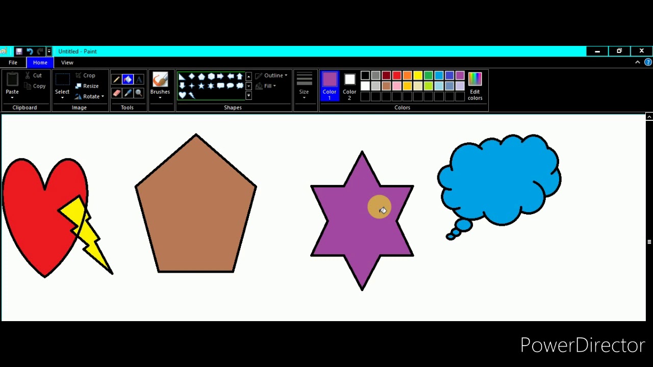 ms paint drawingdrawing drawingcomputer me drawing kaise karecomputer ...