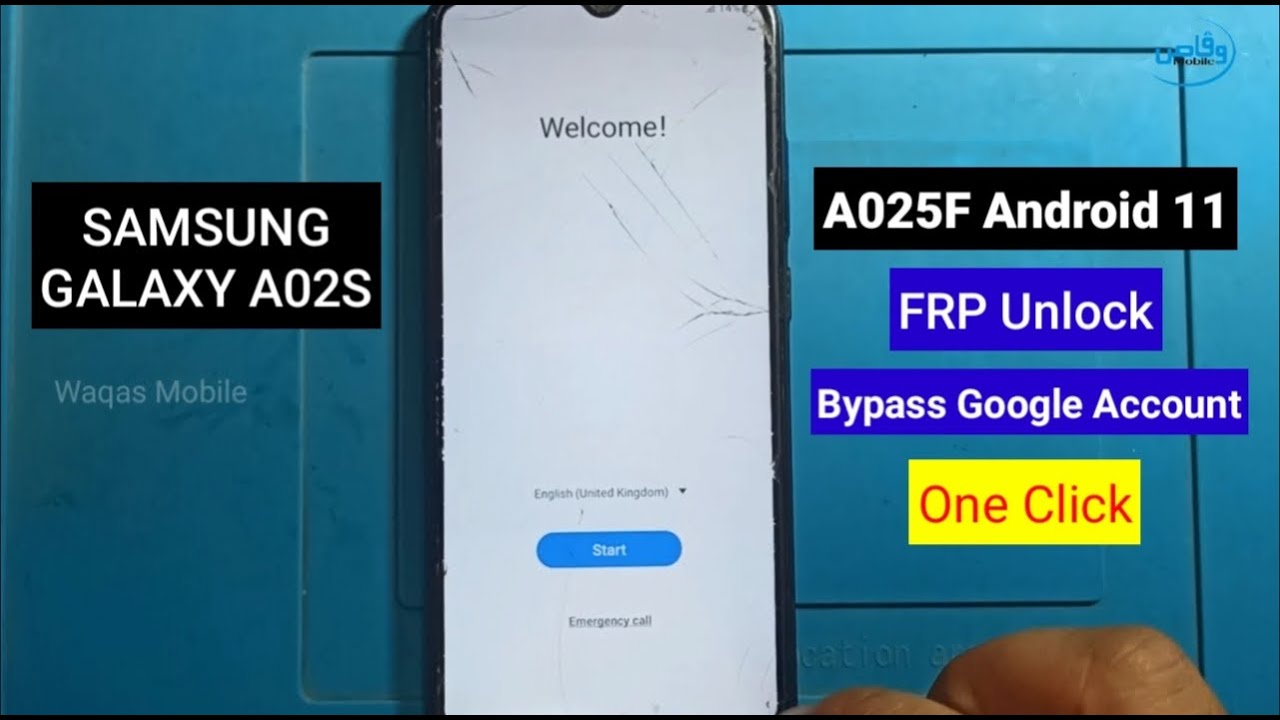 How to Bypass Frp Samsung Galaxy A02S SM-A025F Android 11 Reset Google ...