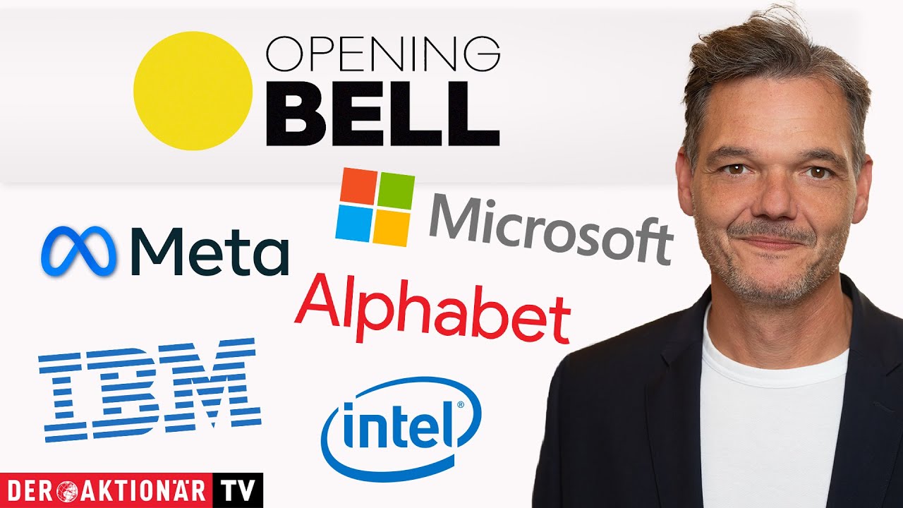 Opening Bell: Meta, IBM, Microsoft, Intel, Alphabet - YouTube