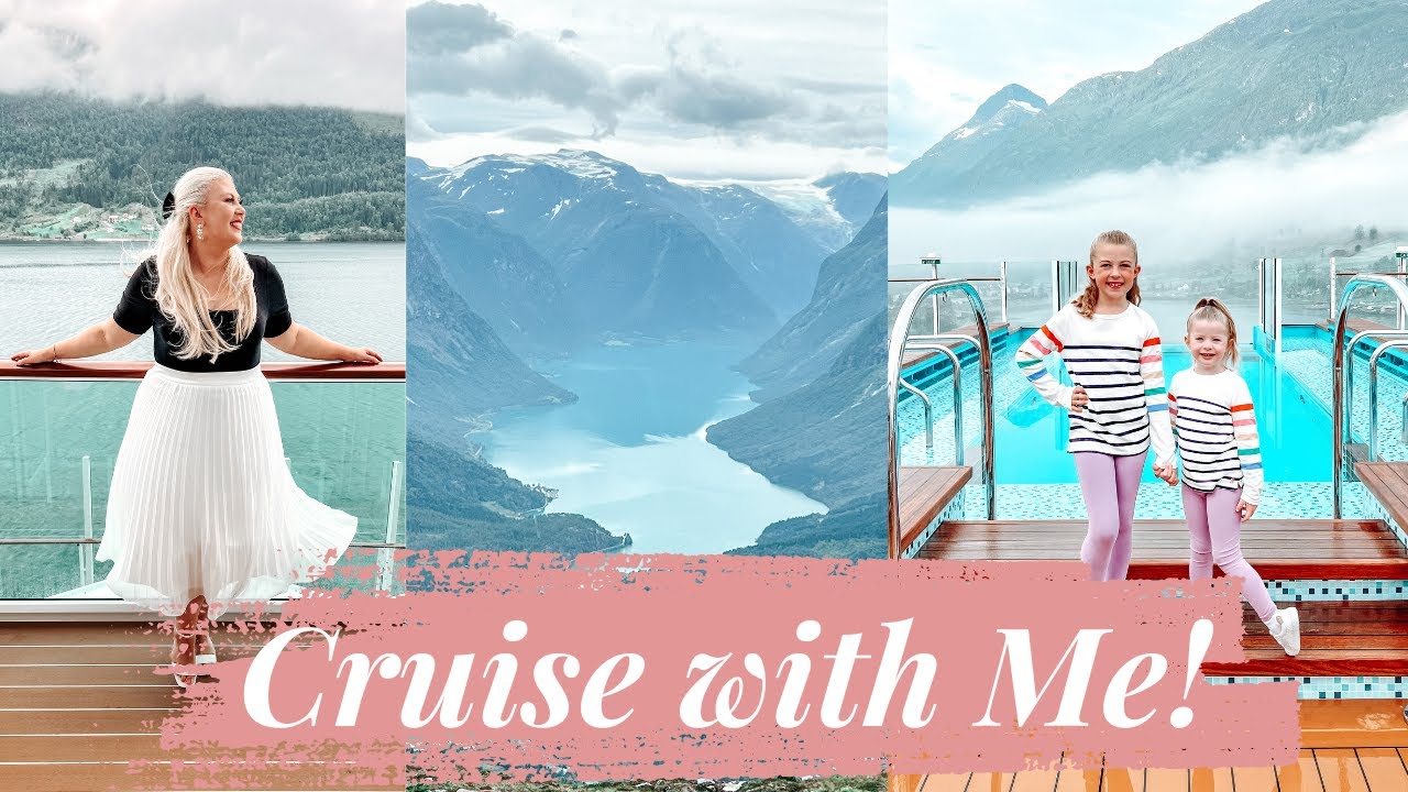Norwegian Fjords Family Cruise Vlog! Ship Tour & Waterfalls in ...