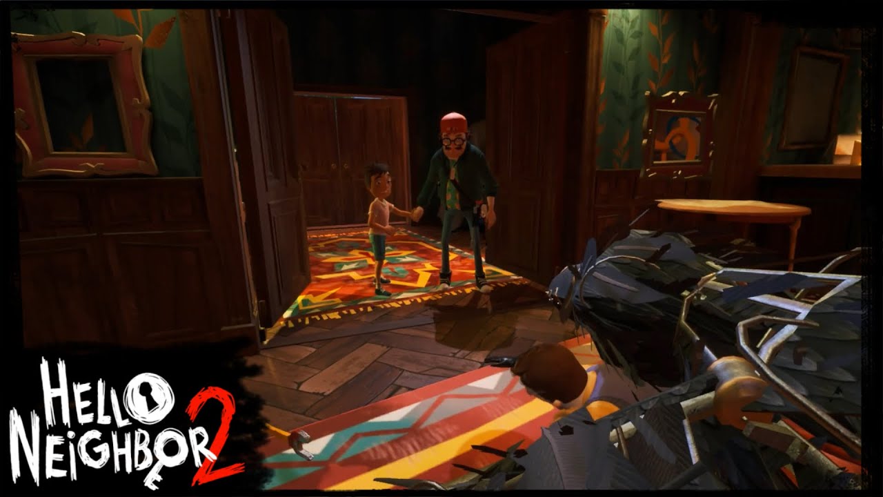 LET'S SEE WHAT IS BEHIND THE SCENES OF ALL CUTSCENES - HELLO NEIGHBOR 2 ...