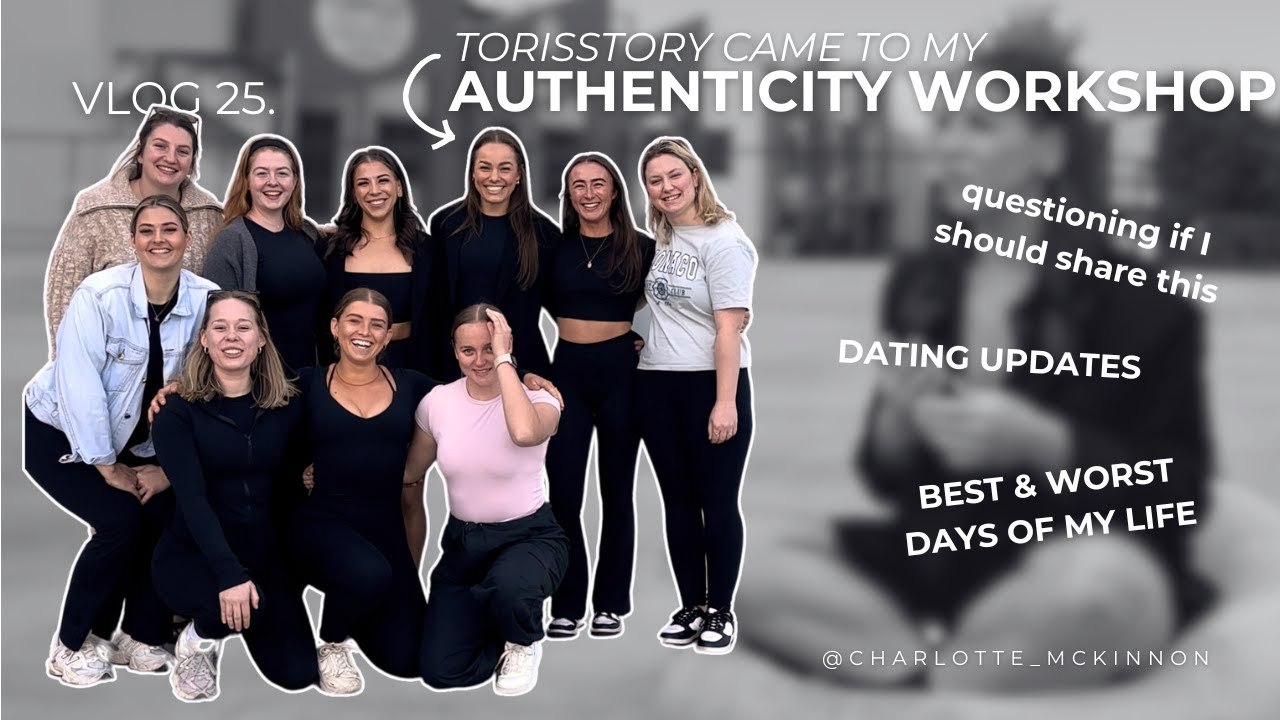 TORISSTORY came to MY EVENT! Authenticity Workshop, I don't know if I should tell you this ...