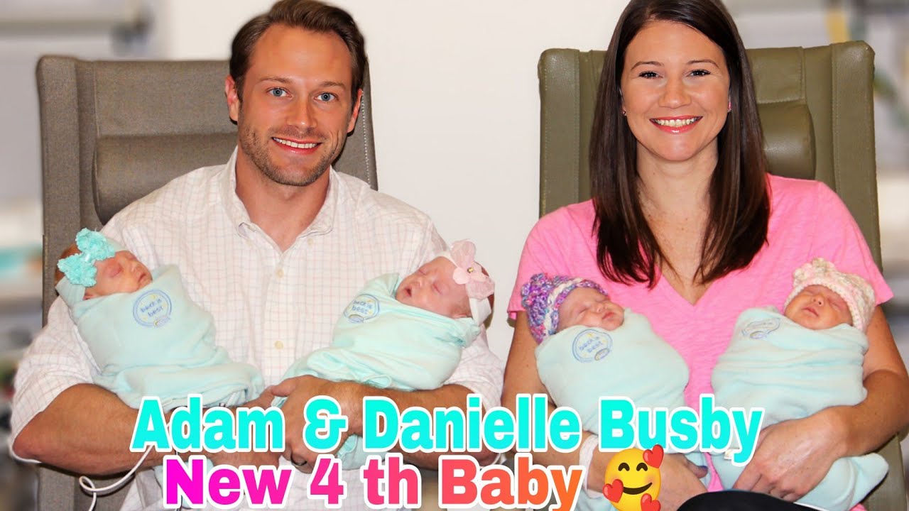 OUTDAUGHTERED NEWS | Danielle And Adam Busby 4th Baby No.7th 8th 9th ...