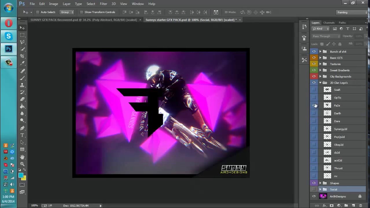 Free PSD GFX Pack giveaway (CC's, Stocks, Textures, Gradients, Social ...