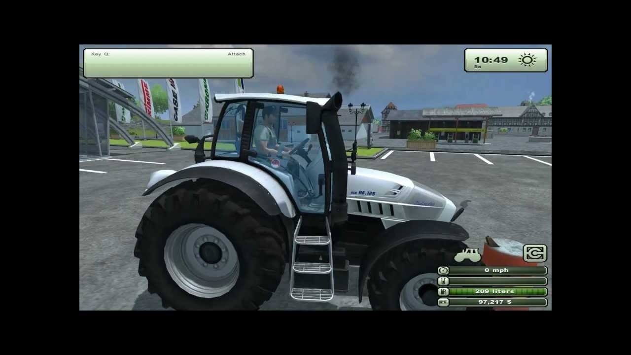 Farming Simulator 2013 Lamborghini R6.125 - YouTube