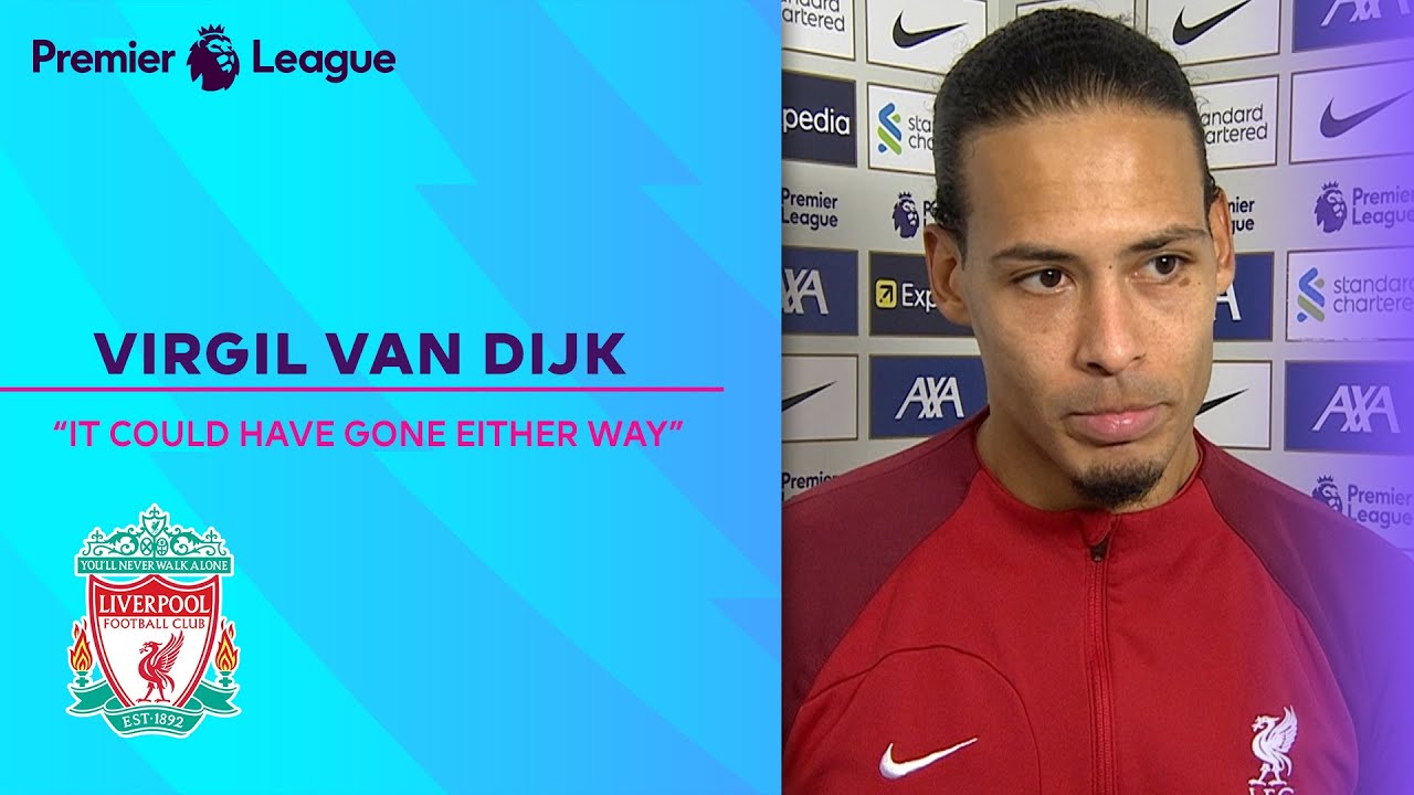Virgil van Dijk PRAISES Arsenal's performance against Liverpool ...