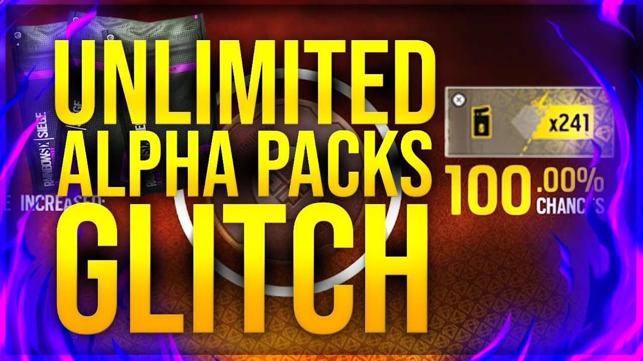 Rainbow 6 Siege - How To Get UNLIMITED ALPHA PACKS AND RENOWN! - YouTube