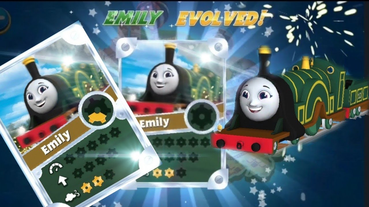Go Go Thomas: Emily Evolved to Silver Racer!! Boost Duration Upgraded.# ...