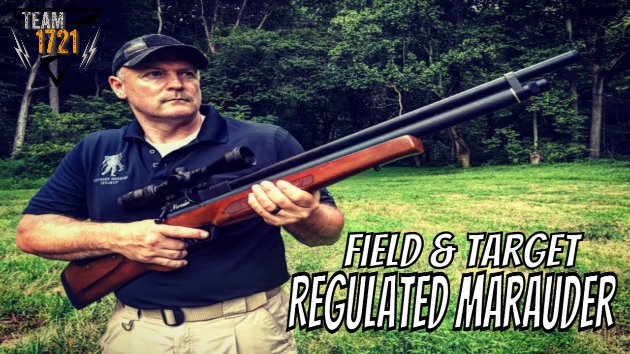 Benjamin Field & Target Regulated Marauder .22 cal - YouTube