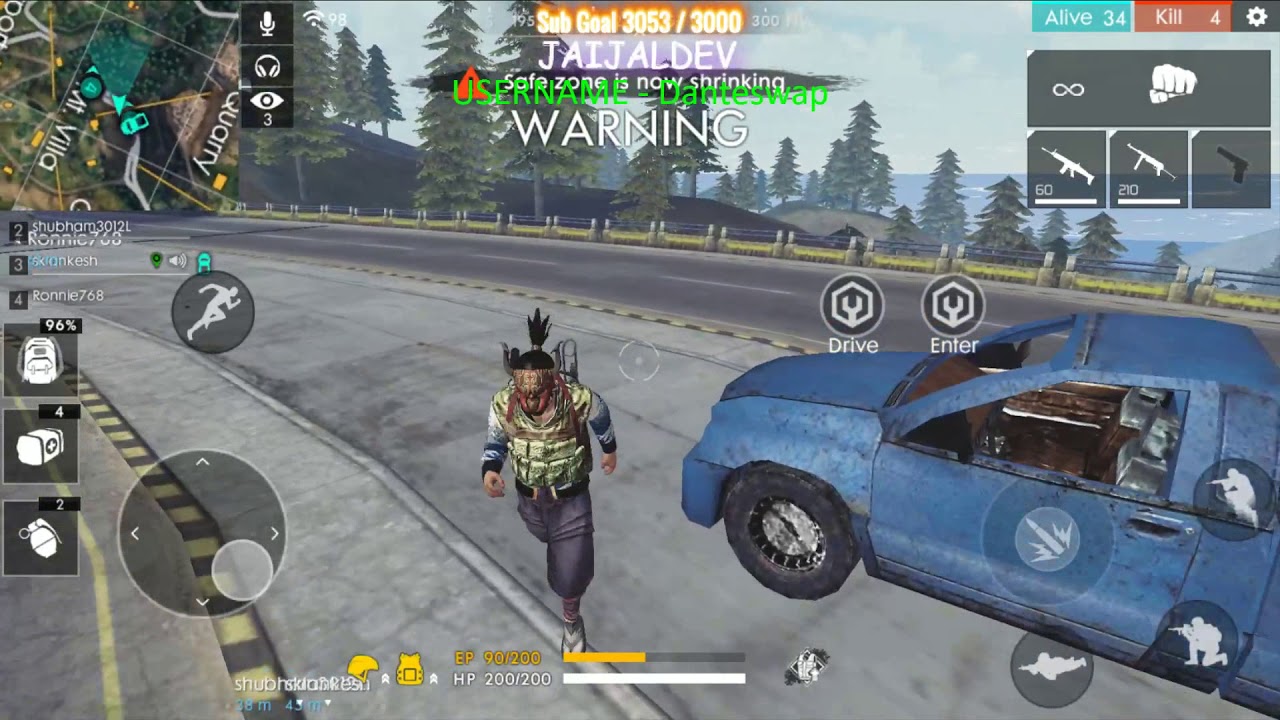 Free Fire BattleGround((हिंदी)) - Insane 13 Kill Match Full CUT From ...