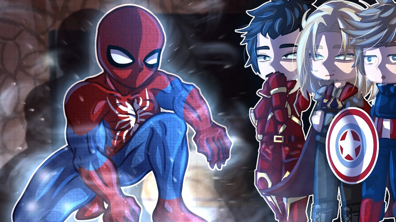 Marvel React To Spider Man // Gacha React - YouTube