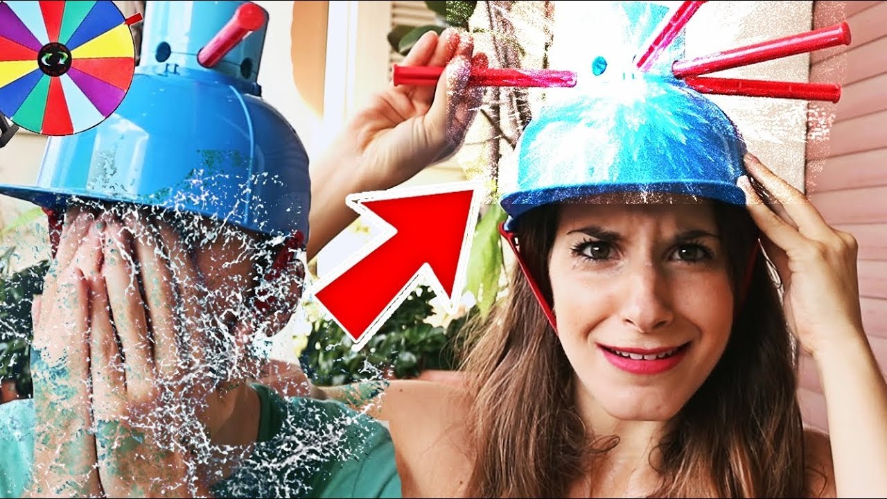 WATER ROULETTE CHALLENGE - IL GIOCO DELL' ESTATE ! (Cappello pieno d ...