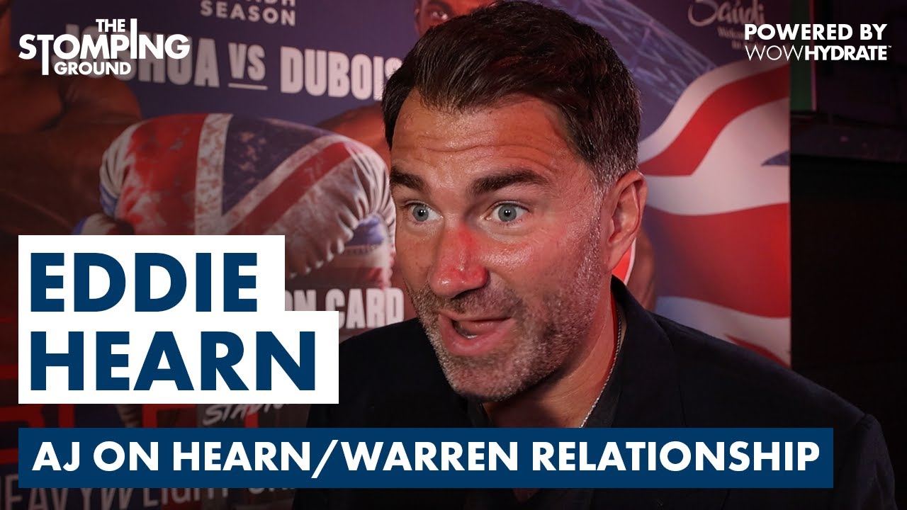 "I'LL SMASH THIS CHAIR ON YOUR FACE!" Eddie Hearn on FIERY Anthony ...