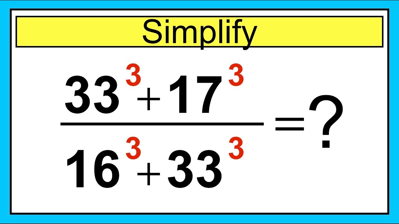 Nice Exponent Math Simplification Youtube 1829