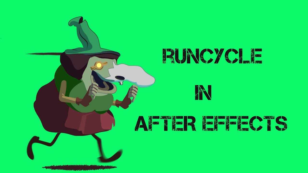 Creating Cartoon Character Run Cycle in After Effects With Out Third ...