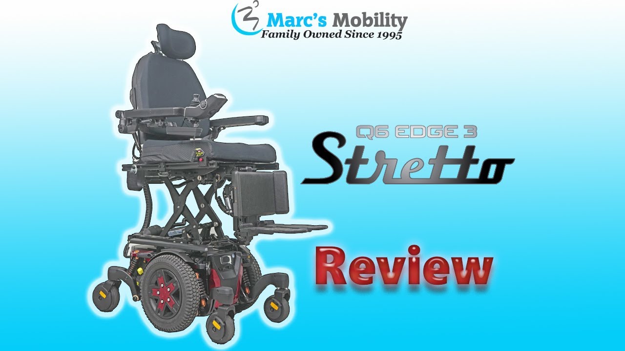 Quantum Edge 3 Stretto Fully Loaded Powerchair in Red - Review # 7890 ...