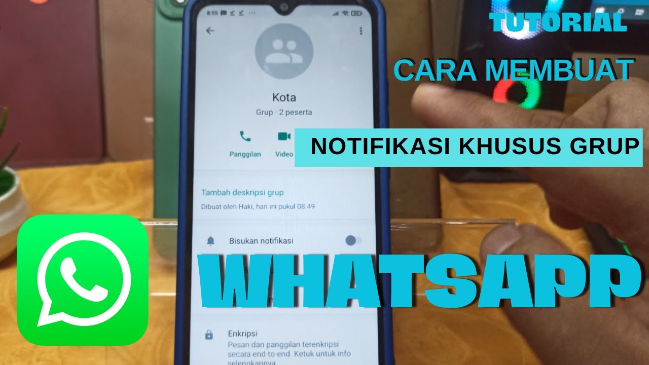 Cara Membuat Notifikasi Khusus Grup Whatsapp Terbaru - YouTube