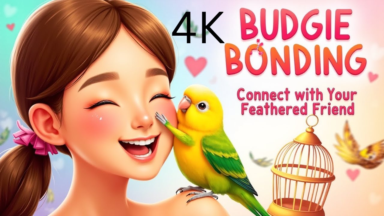 Budgie Bonding: How to Connect with Your Feathered Friend - YouTube
