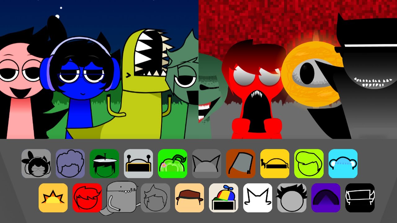 Incredibox Sprunki New Mod "RE-SPRUNG" - Sprunki All Character New ...