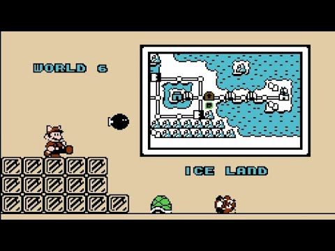 Super Mario Bros. 3 - World 6: Ice Land (pt 1) - YouTube