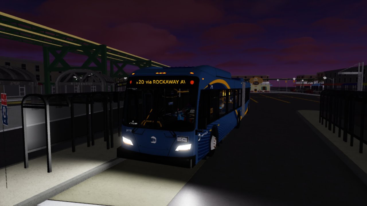 ROBLOX | NTA Myrtle Avenue Division | XD60 Route: N20 - YouTube
