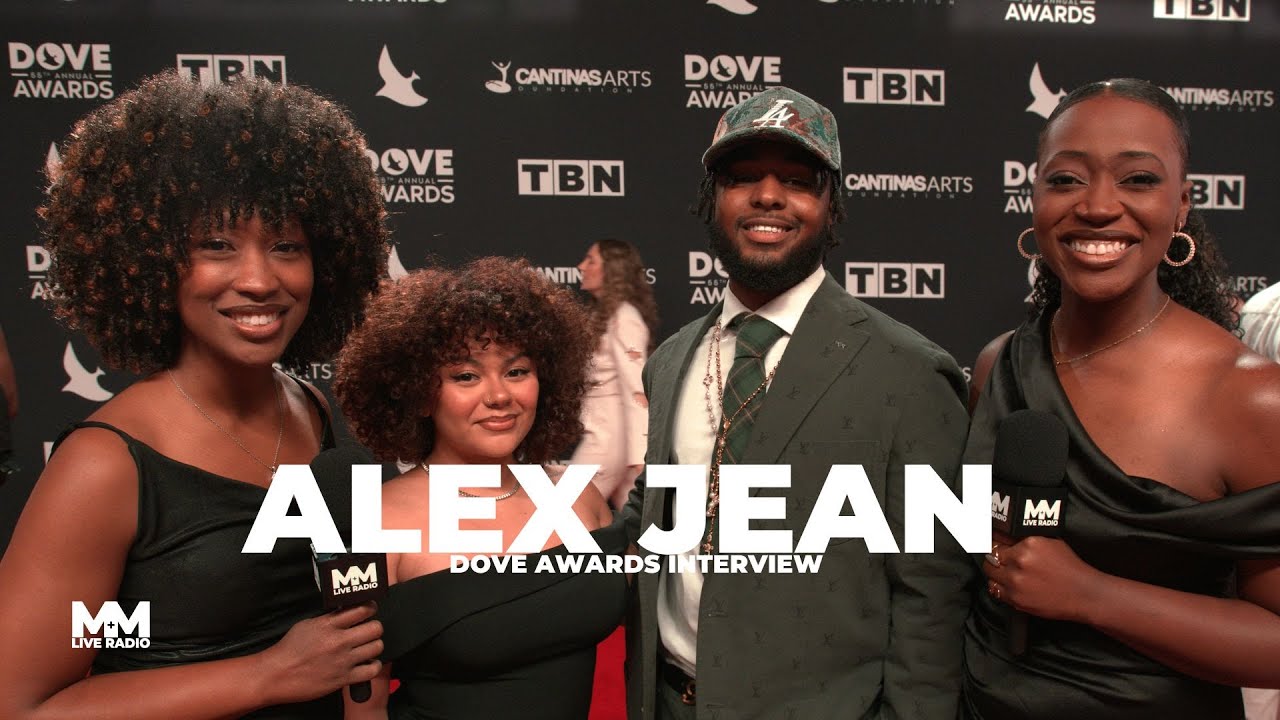 Alex Jean | 55th Annual GMA Dove Awards | M&M Live Radio - YouTube
