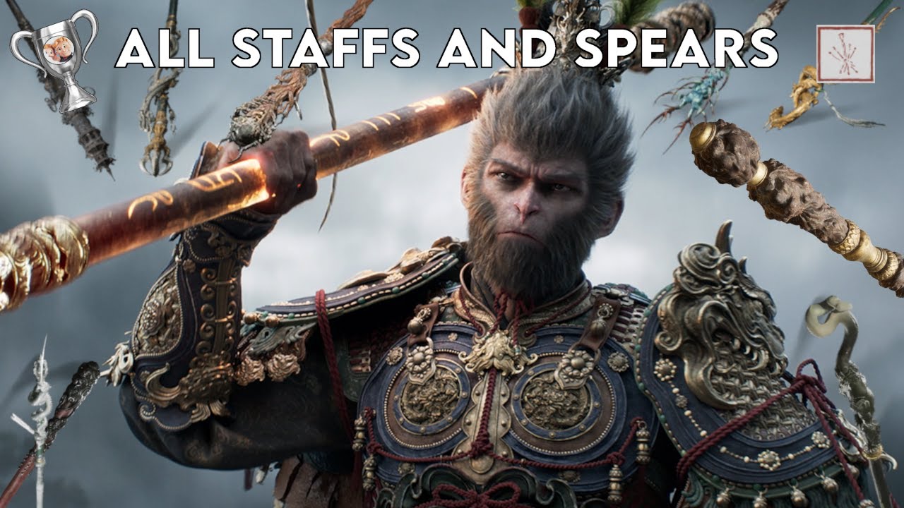 Black Myth Wukong | All Staffs and Spears Locations Guide - YouTube